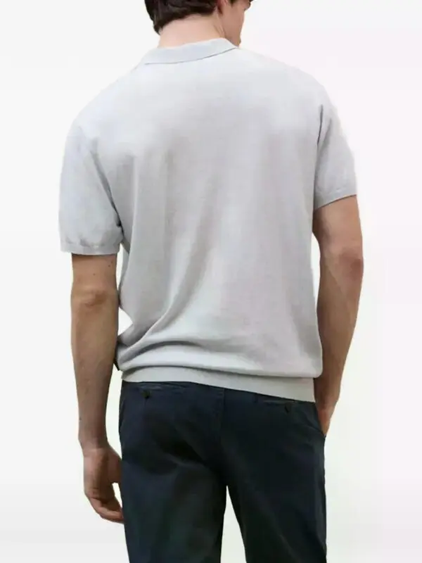 ECOALF Short-sleeve Polo Shirt - Grey