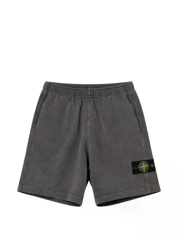 Stone Island Logo Patch Shorts