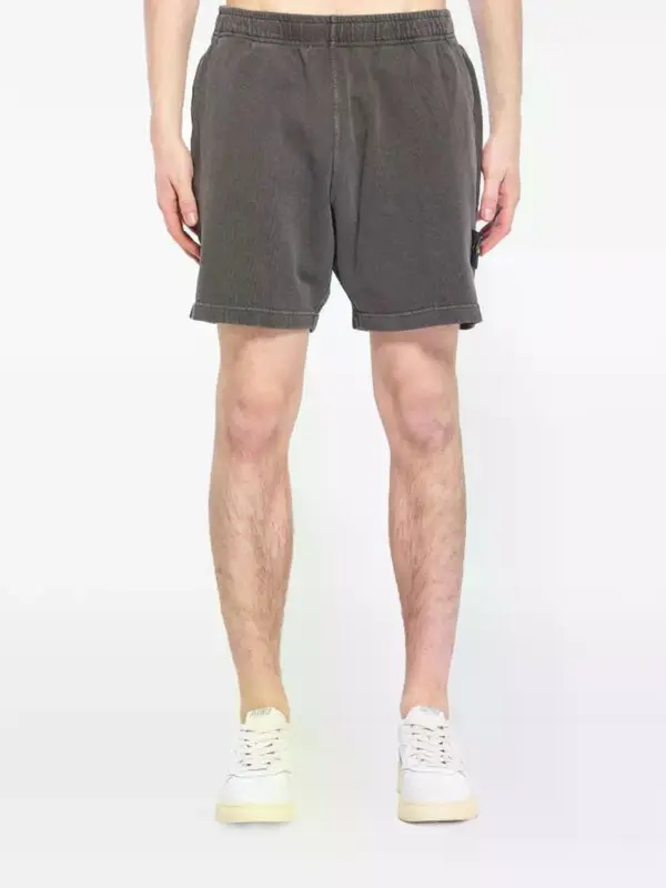 Stone Island Logo Patch Shorts