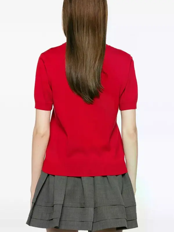 N°21 Brooch-detail T-shirt