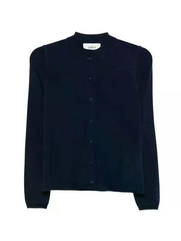 Ba&sh Brivael Buttoned Cardigan - Blue