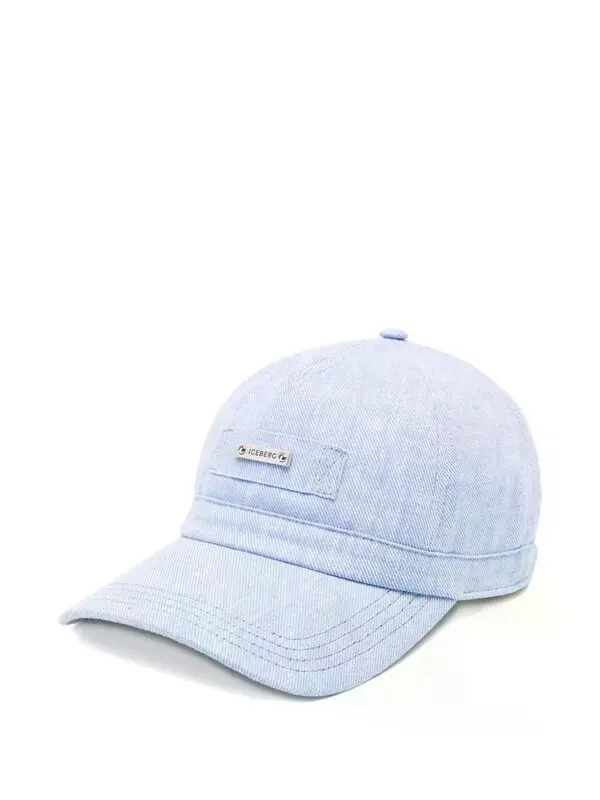 Iceberg Logo-plaque Cap