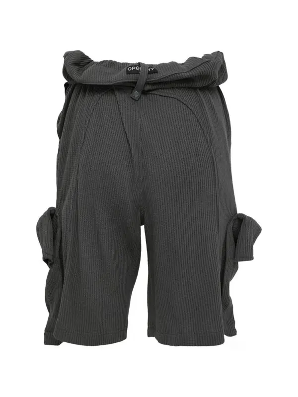 OPEN YY Rolled Waffle Cargo Shorts