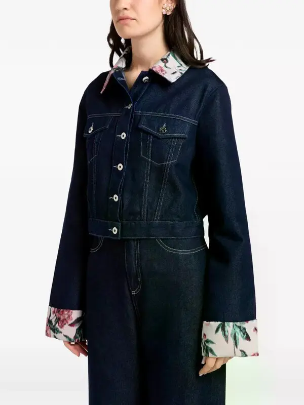 MARQUES' ALMEIDA Floral-trim Jacket