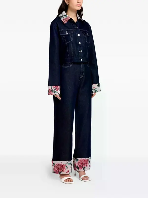 MARQUES' ALMEIDA Floral-trim Jacket