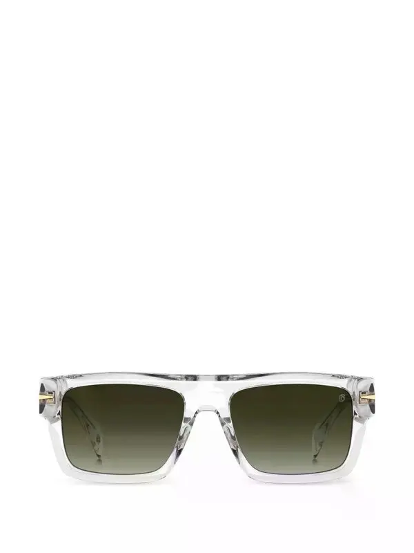 DB EYEWEAR BY DAVID BECKHAM Square-frame Sunglasses - White