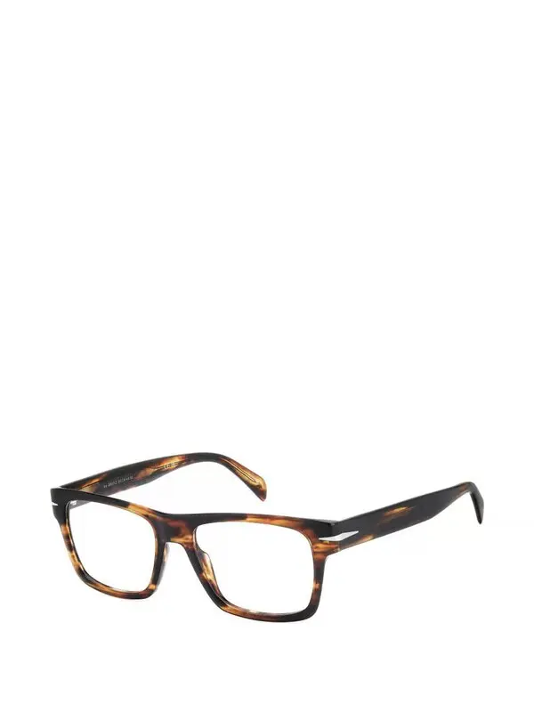 DB EYEWEAR BY DAVID BECKHAM Square-frame Eyeglasses - Brown