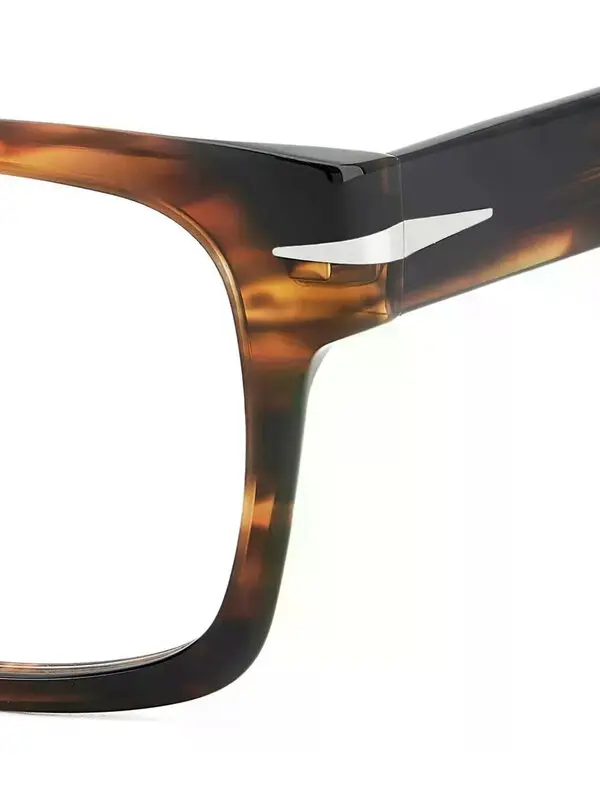 DB EYEWEAR BY DAVID BECKHAM Square-frame Eyeglasses - Brown