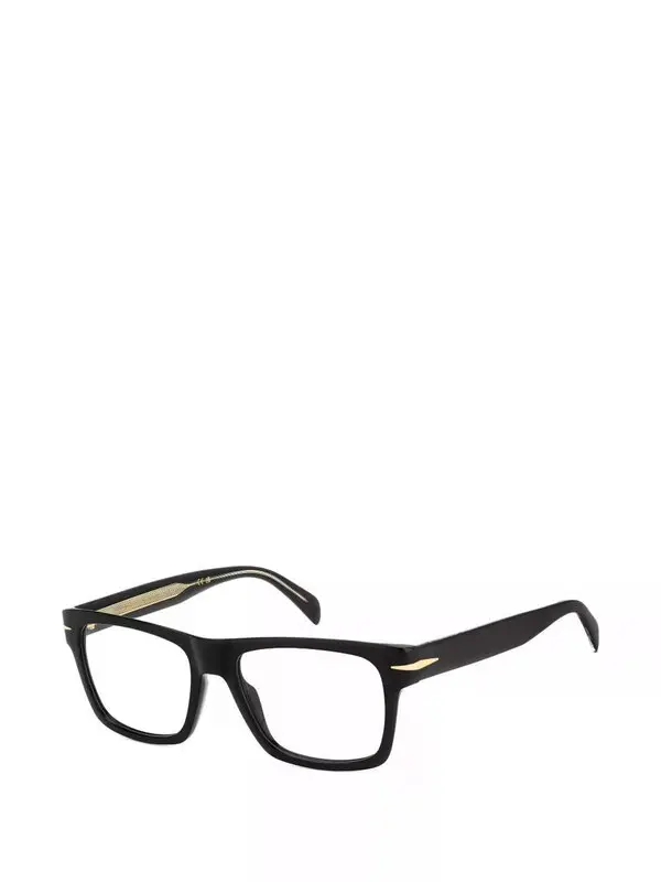 DB EYEWEAR BY DAVID BECKHAM Square-frame Eyeglasses - Black