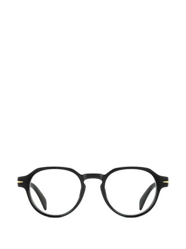 DB EYEWEAR BY DAVID BECKHAM Round-frame Glasses - Black