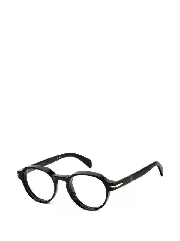 DB EYEWEAR BY DAVID BECKHAM Round-frame Glasses - Black