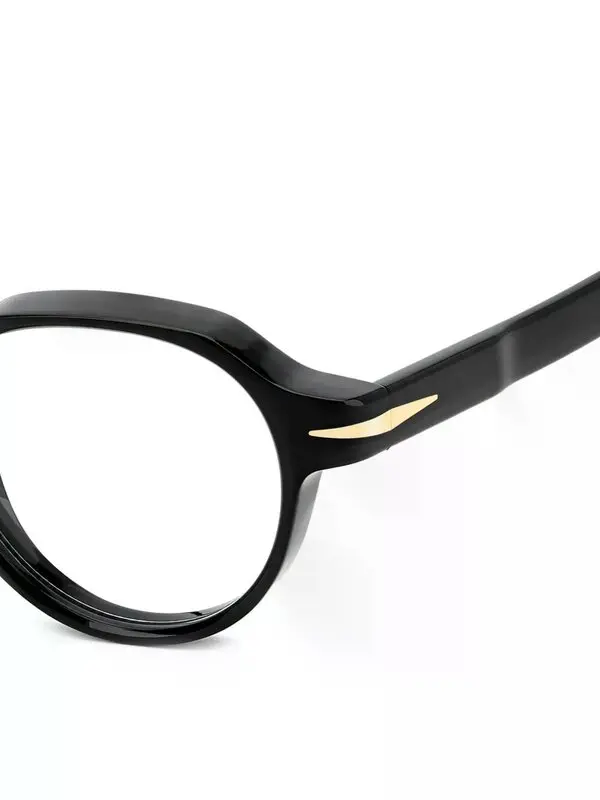 DB EYEWEAR BY DAVID BECKHAM Round-frame Glasses - Black