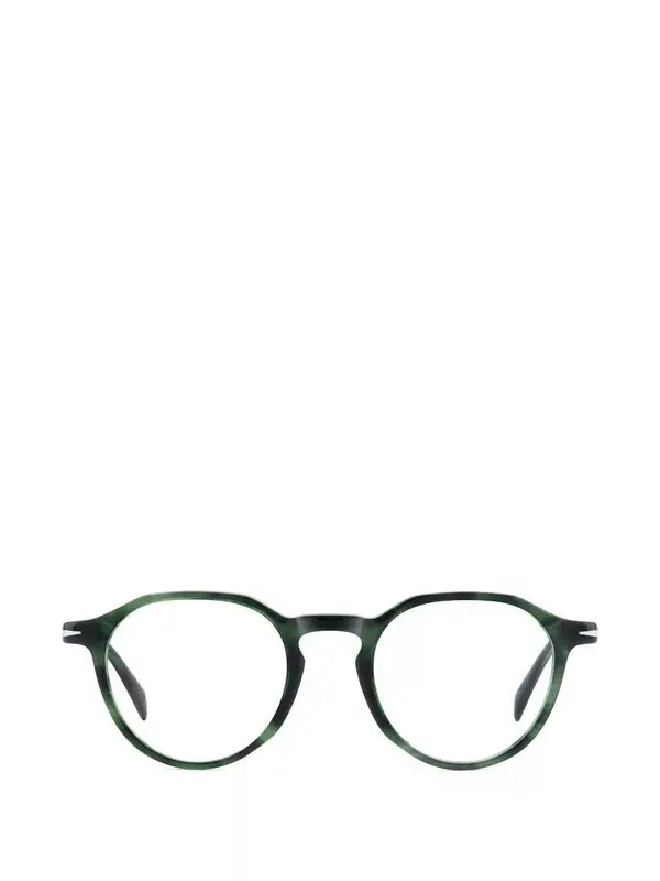 DB EYEWEAR BY DAVID BECKHAM Round-frame Glasses - Green
