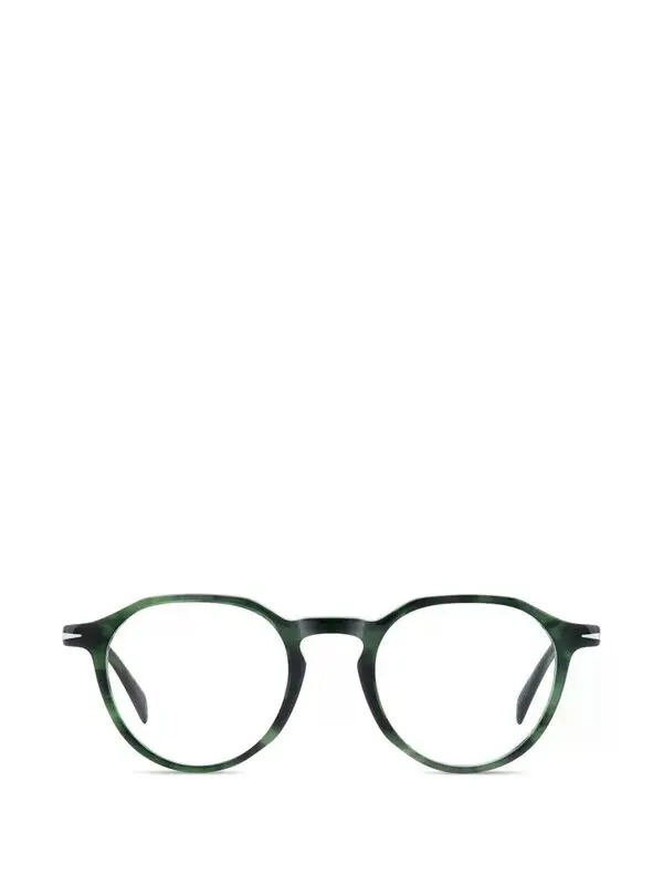 DB EYEWEAR BY DAVID BECKHAM Round-frame Glasses - Green