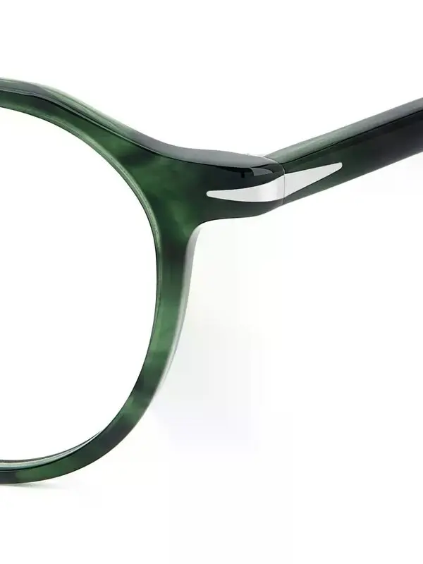 DB EYEWEAR BY DAVID BECKHAM Round-frame Glasses - Green