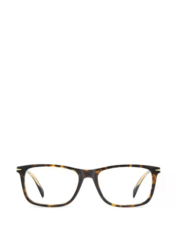 DB EYEWEAR BY DAVID BECKHAM Rectangular-frame Eyeglasses - Brown