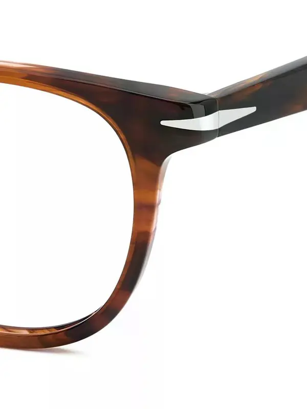 DB EYEWEAR BY DAVID BECKHAM Round-frame Glasses - Brown