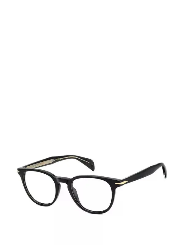 DB EYEWEAR BY DAVID BECKHAM Round-frame Glasses - Black
