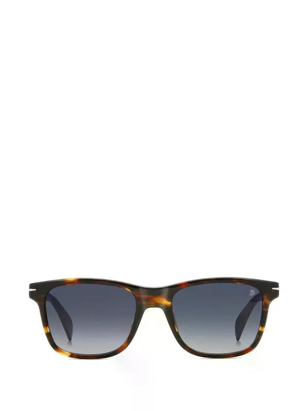 DB EYEWEAR BY DAVID BECKHAM Geometric Frame Sunglasses - Brown