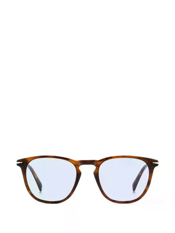 DB EYEWEAR BY DAVID BECKHAM Round-frame Glasses - Brown