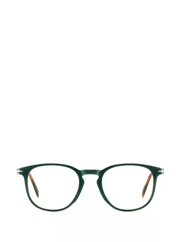 DB EYEWEAR BY DAVID BECKHAM Round-frame Glasses - Green