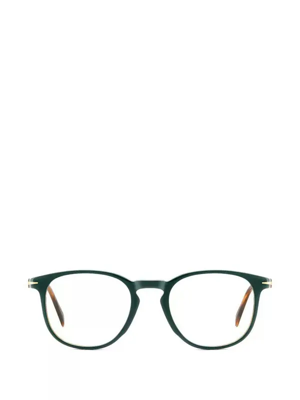 DB EYEWEAR BY DAVID BECKHAM Round-frame Glasses - Green