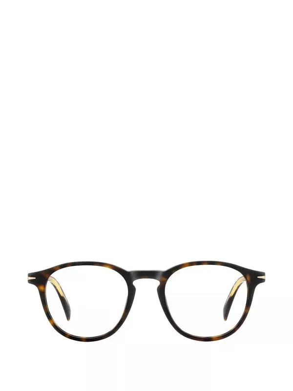 DB EYEWEAR BY DAVID BECKHAM Round-frame Glasses - Brown