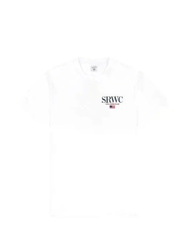 SPORTY & RICH Logo T-shirt - White