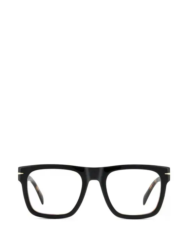 DB EYEWEAR BY DAVID BECKHAM Square-frame Eyeglasses - Black