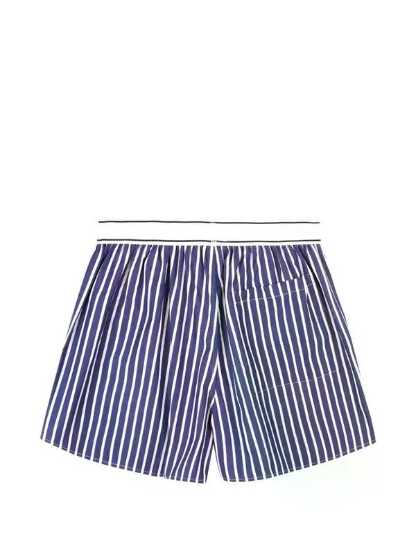 SPORTY & RICH Striped Boxer Shorts
