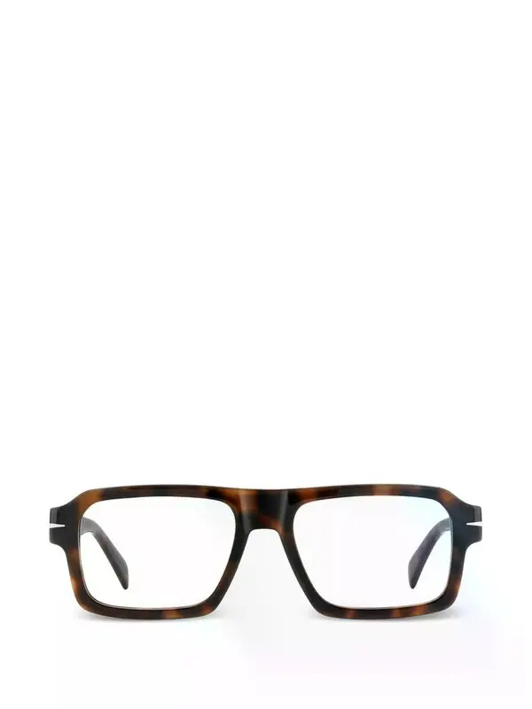 DB EYEWEAR BY DAVID BECKHAM Square-frame Glasses - Brown