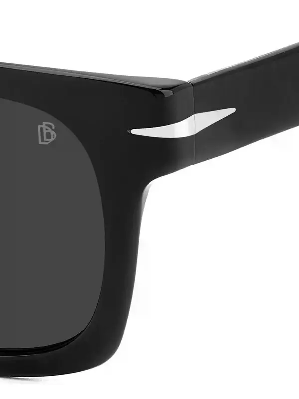 DB EYEWEAR BY DAVID BECKHAM Square-frame Sunglasses - Black