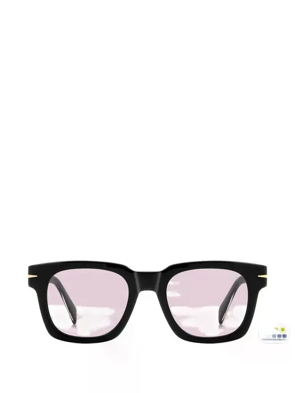 DB EYEWEAR BY DAVID BECKHAM Square-frame Sunglasses - Black