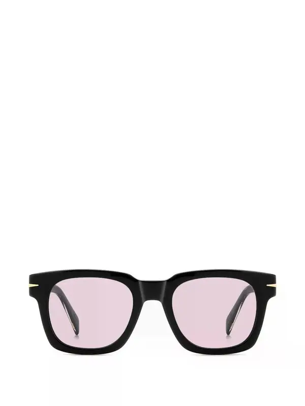 DB EYEWEAR BY DAVID BECKHAM Square-frame Sunglasses - Black