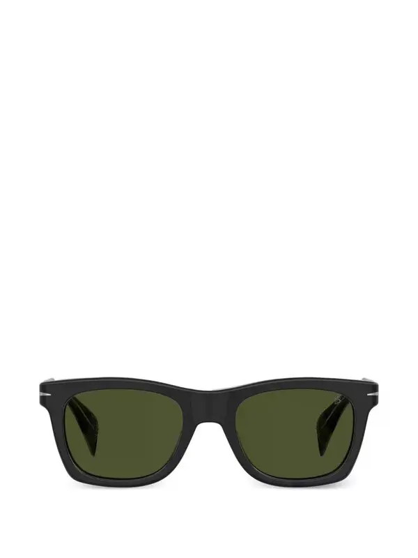 DB EYEWEAR BY DAVID BECKHAM Square Frame Sunglasses - Black