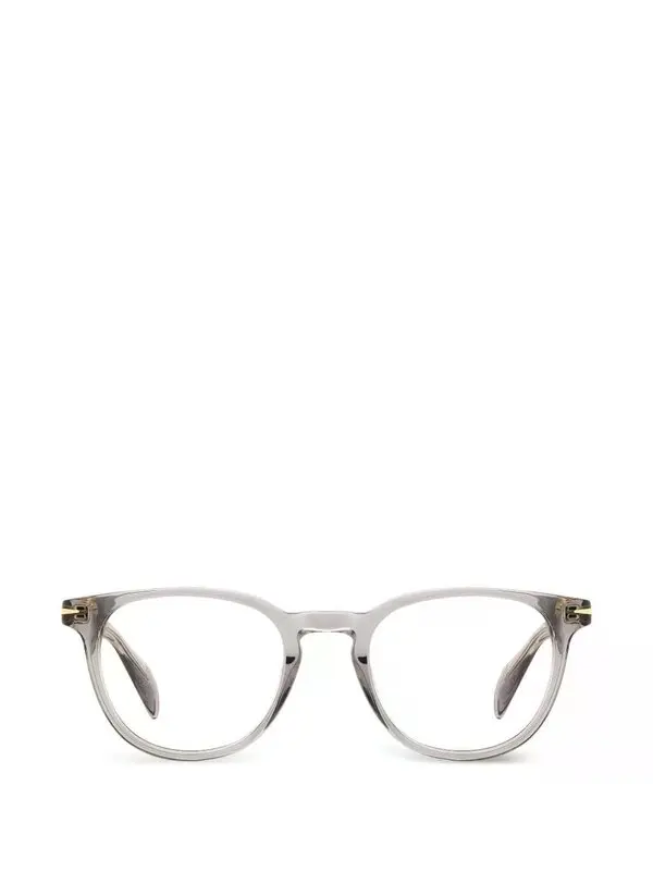 DB EYEWEAR BY DAVID BECKHAM Round-frame Eyeglasses - Grey