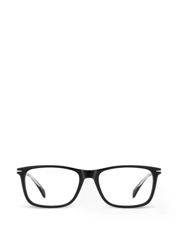 DB EYEWEAR BY DAVID BECKHAM Rectangle Frame Glasses - Black