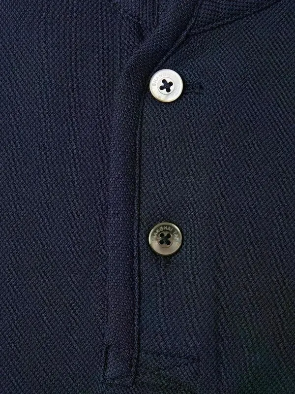 Shanghai Tang Horse-embroidery Polo Top