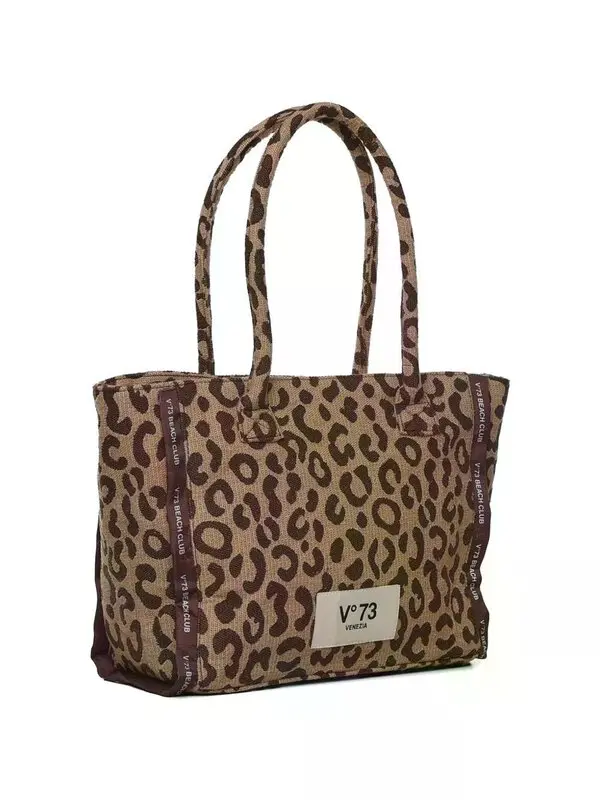 V°73 Animal-print Tote Bag
