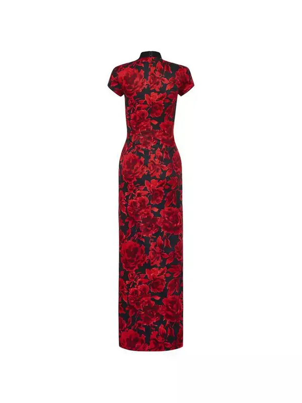 Shanghai Tang Floral-print Dress