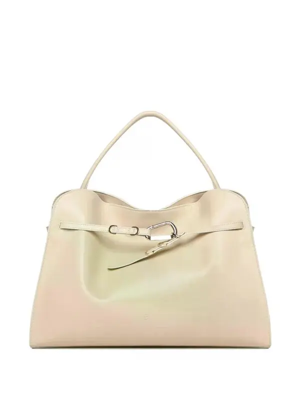 FRANCESCO BIASIA Buckle Leather Tote Bag