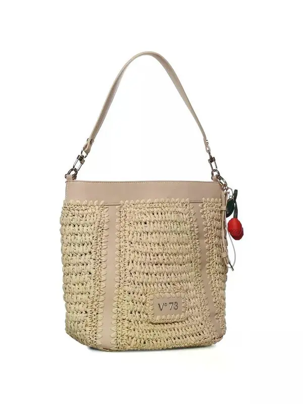 V°73 Woven Charm Tote