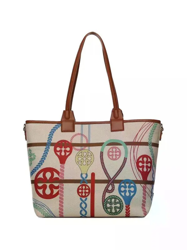 V°73 Printed Tote Bag