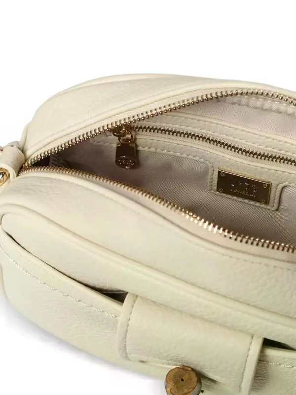 V°73 Bamboo Clasp Shoulder Bag