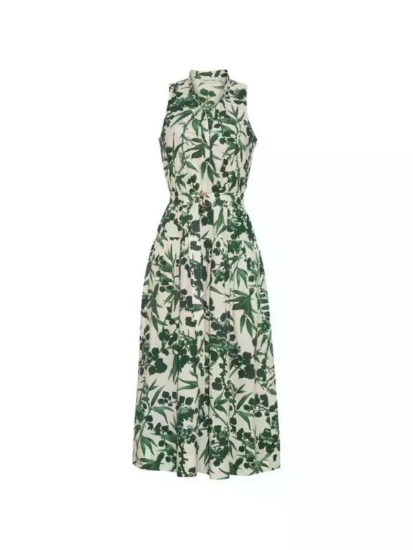 Cara Cara Atlas Button-up Midi Dress