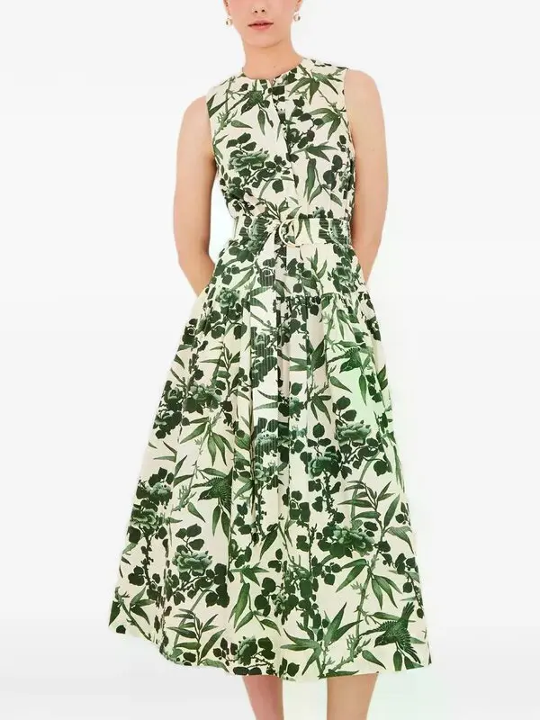 Cara Cara Atlas Button-up Midi Dress