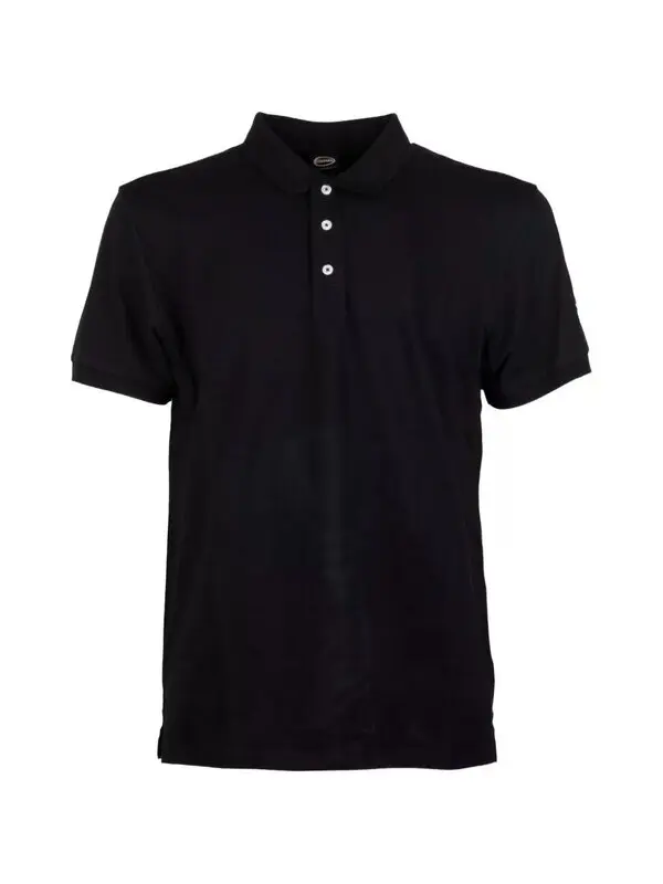 COLMAR Buttoned Polo Shirt - Black