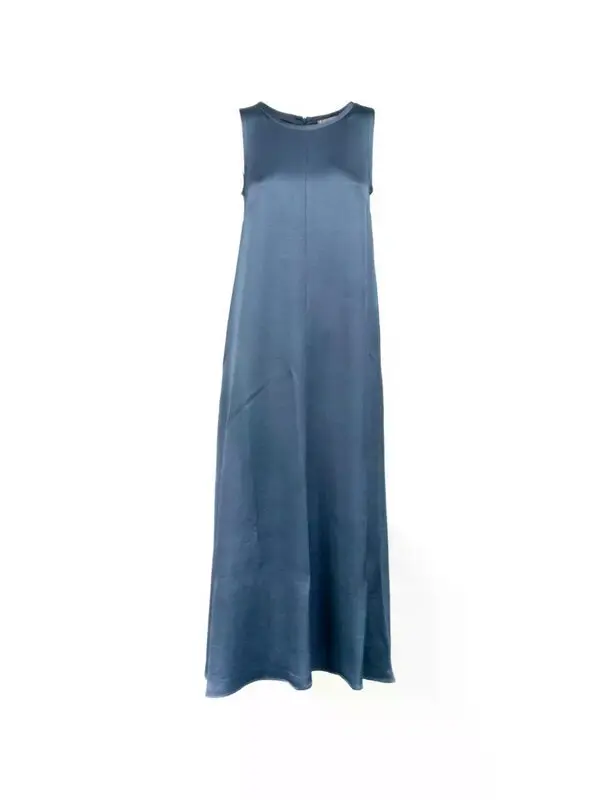 Marella Sleeveless Midi Dress - Blue
