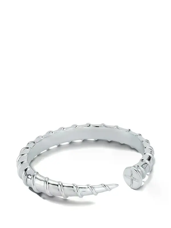 Mateo Screw Cuff - Silver