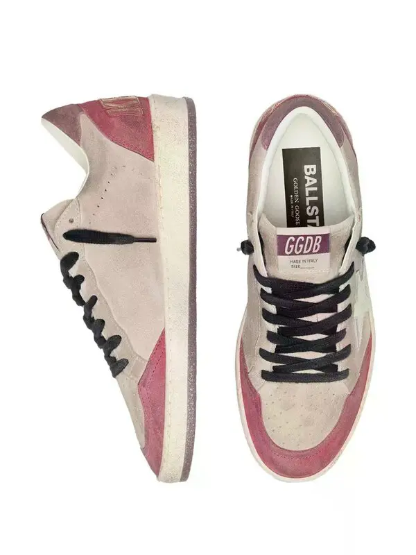 GOLDEN GOOSE Suede Star Sneakers - Neutrals